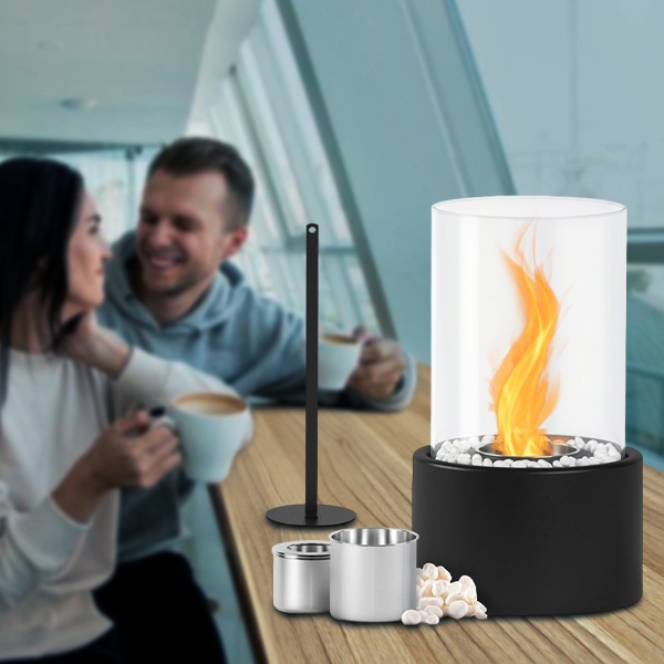 Prenosni namizni kamin | FIREFLICKER – Super-zebra.si